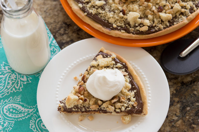 Hazelnut Shortbread Pizza - Rhodes Bake-N-Serv