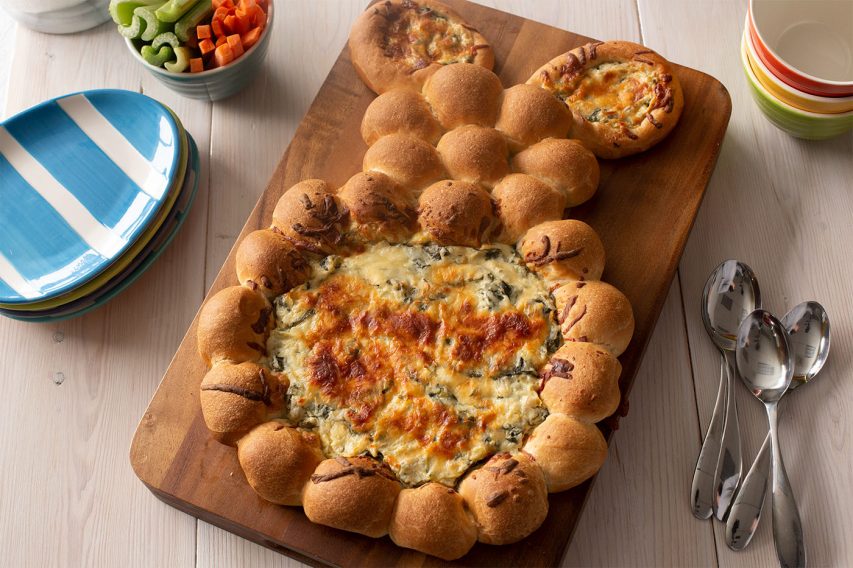 Bunny Dip Rolls - Rhodes Bake-N-Serv