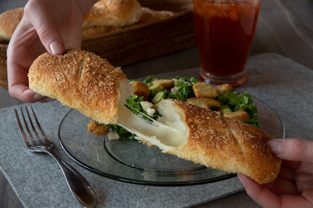 Giant Cheesy Breadsticks - Rhodes Bake-N-Serv