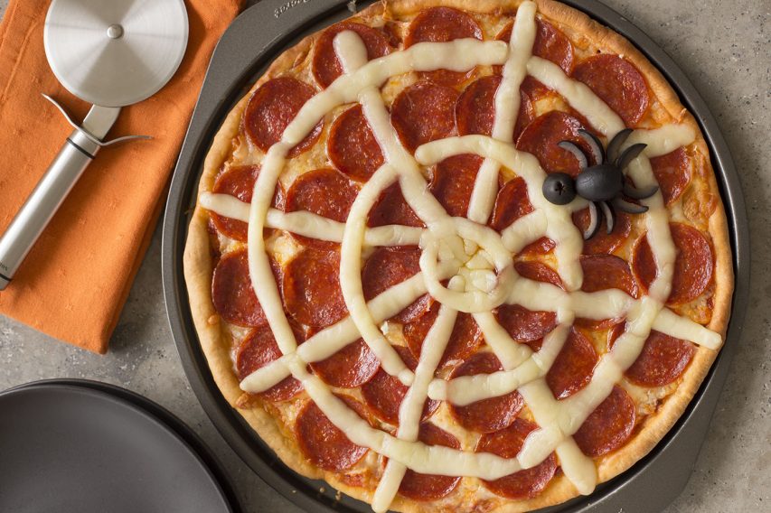 Spider Web Pepperoni Pizza - Rhodes Bake-N-Serv