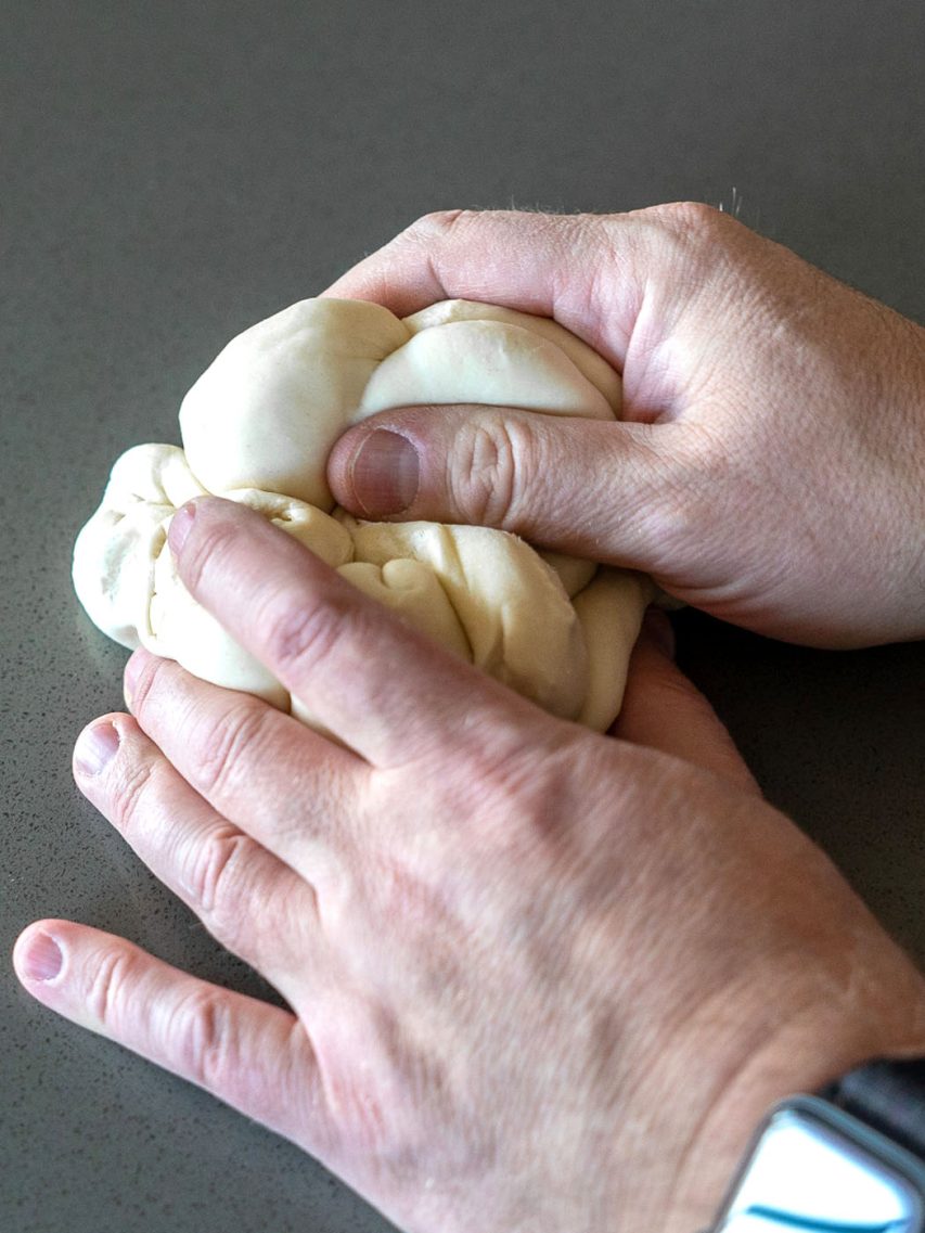 Stuffed-Crust Pizza - Rhodes Bake-N-Serv