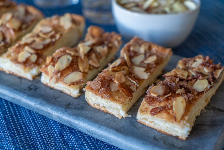 Almond Cream Cheese Bars - Rhodes Bake-N-Serv